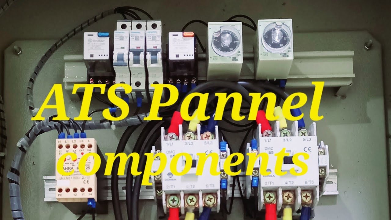 Ats Pannel components/Automtic switch/ Automatic change over switch ...