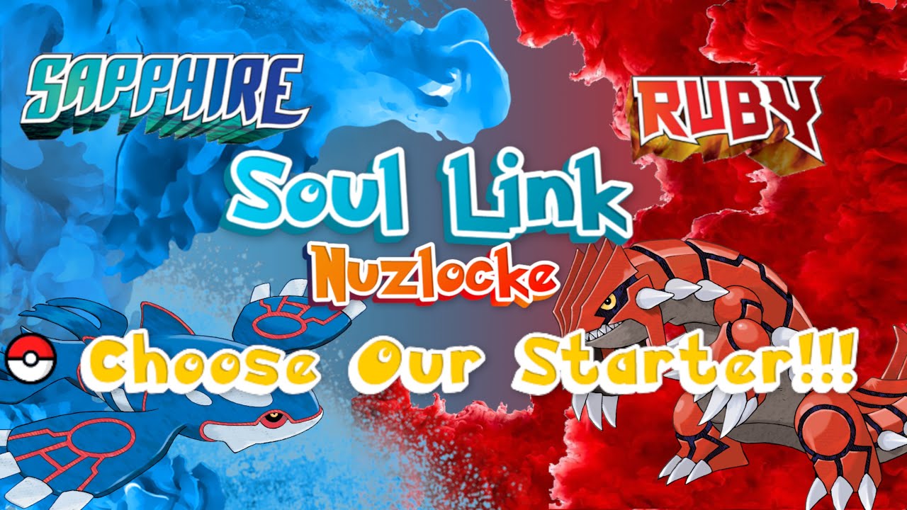 Choose our STARTER! Its Soul Link time! Eps 1 Pokemon Ruby and Sapphire ...