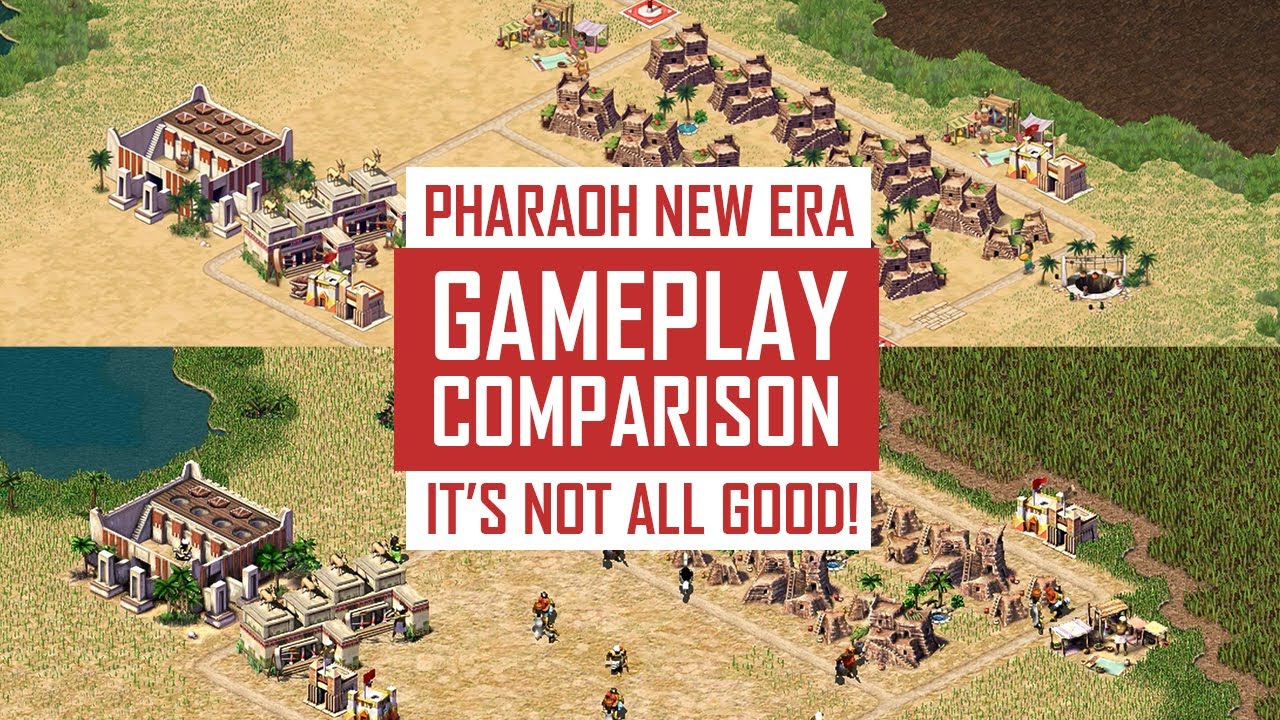 Pharaoh New Era Full Version Gameplay & Comparison with the Original ...