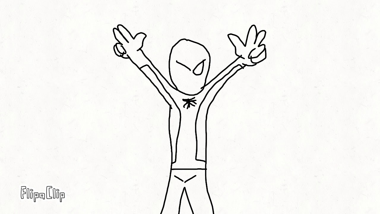 Spiderman double peace sign - YouTube