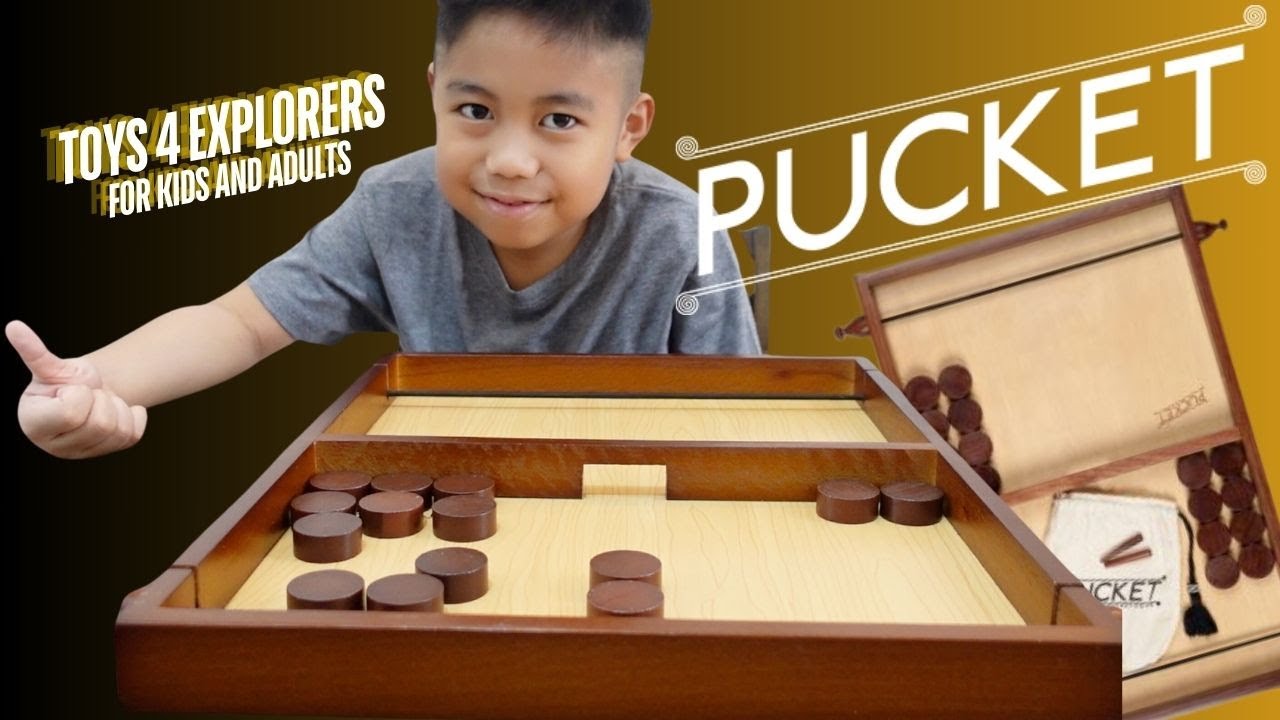 Pucket - Elasticated Table Game for Kids and Adults - YouTube