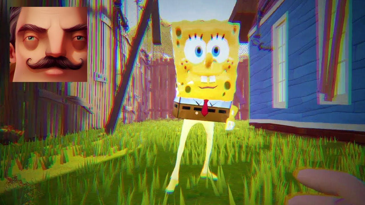 Hello Neighbor - SpongeBob Act 2 Door - YouTube