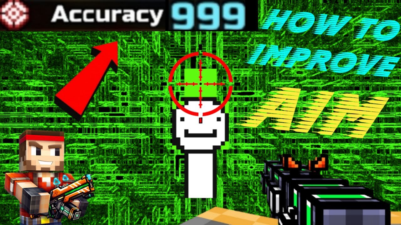 How to Improve Aim! Fast & Easy! | Pixel Gun 3D - YouTube