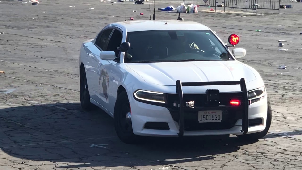 CHP polar-bear Dodge Charger - YouTube