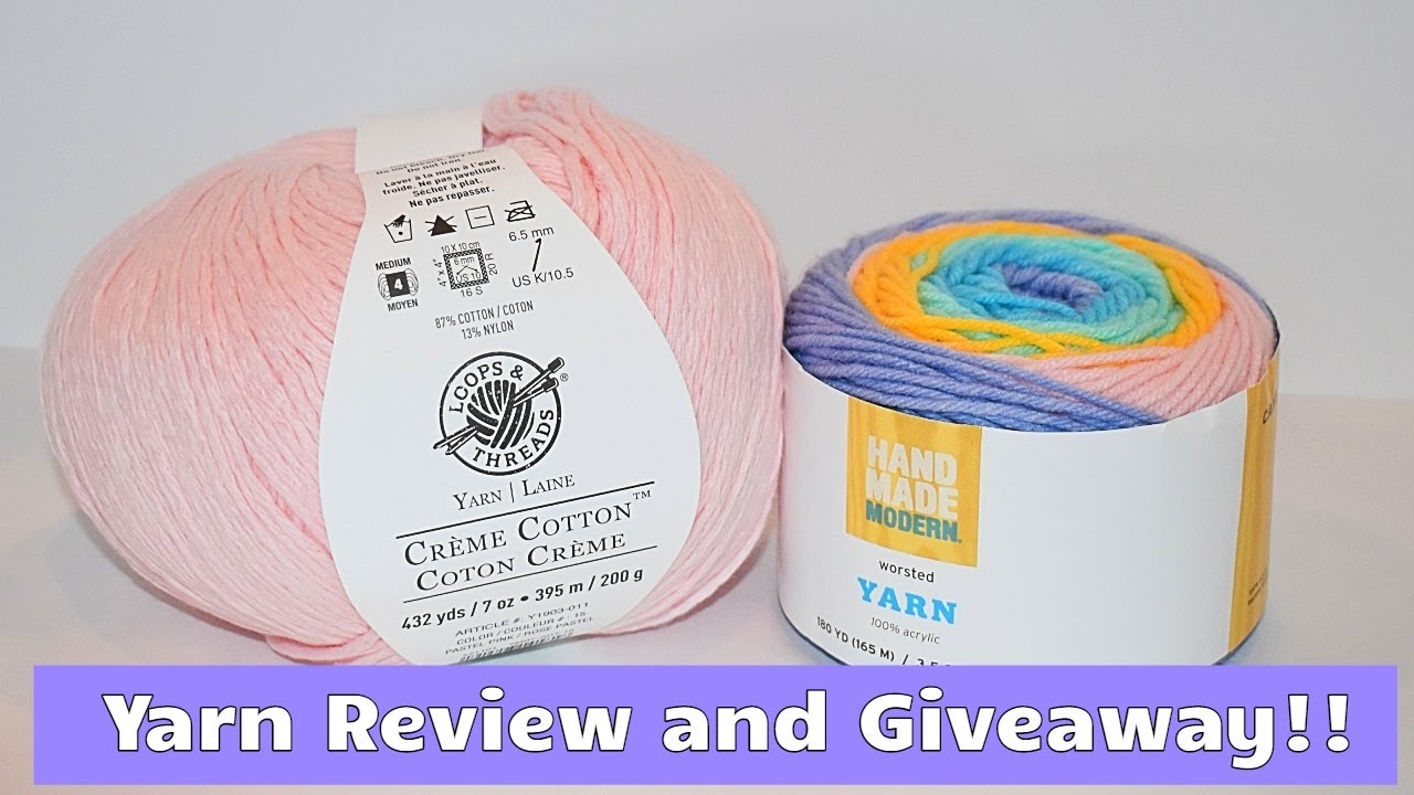 Unboxing Yarn Review | Yarn Reviews Crochet - YouTube