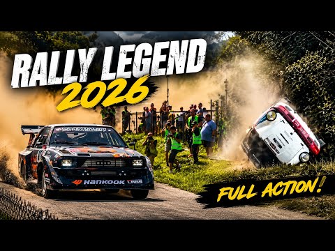 🏁 POLSKI RAJD LEGEND 2026 🔥 FULL ACTION! Rally Legends, Huge Dust & Crazy Moments