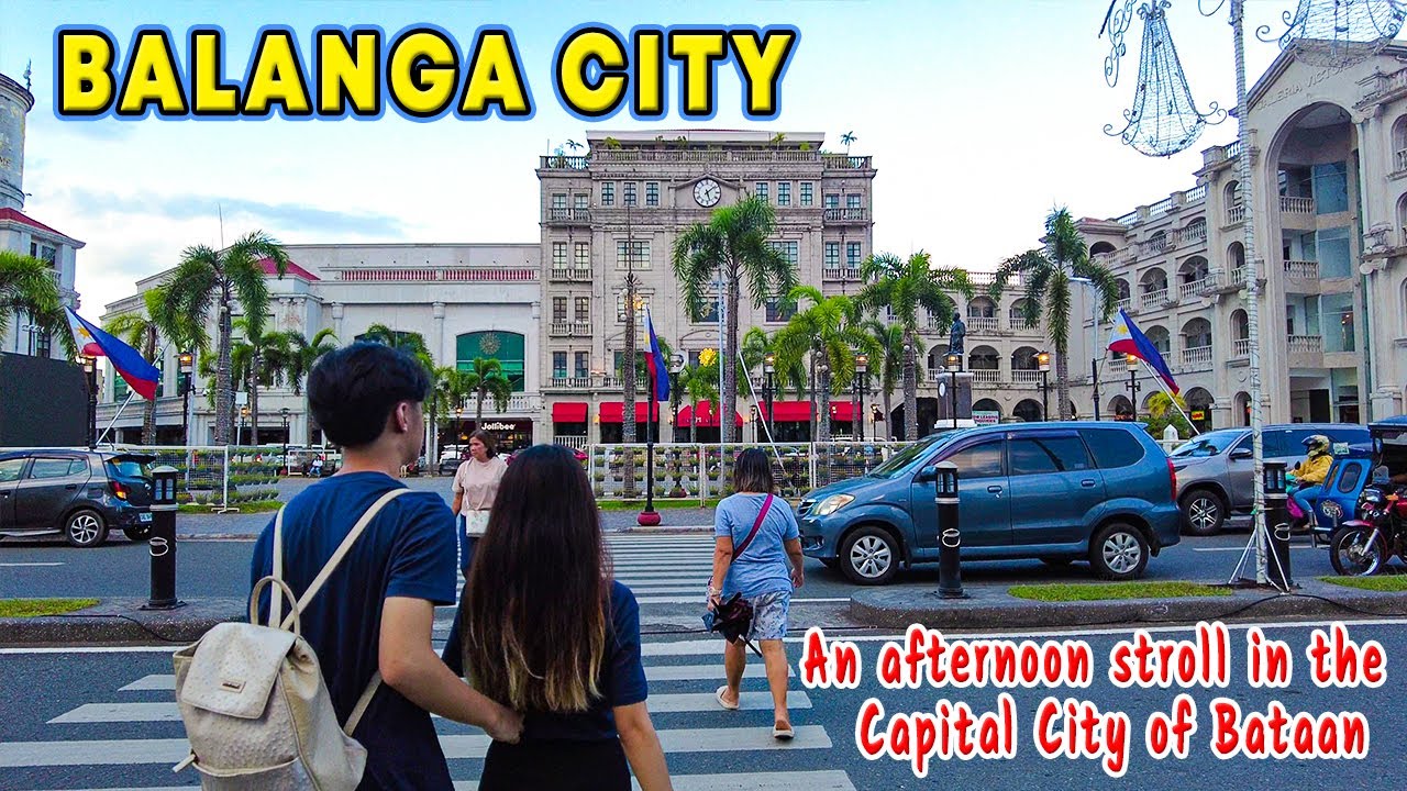 Afternoon Walk in BALANGA the Capital City of Bataan | - YouTube