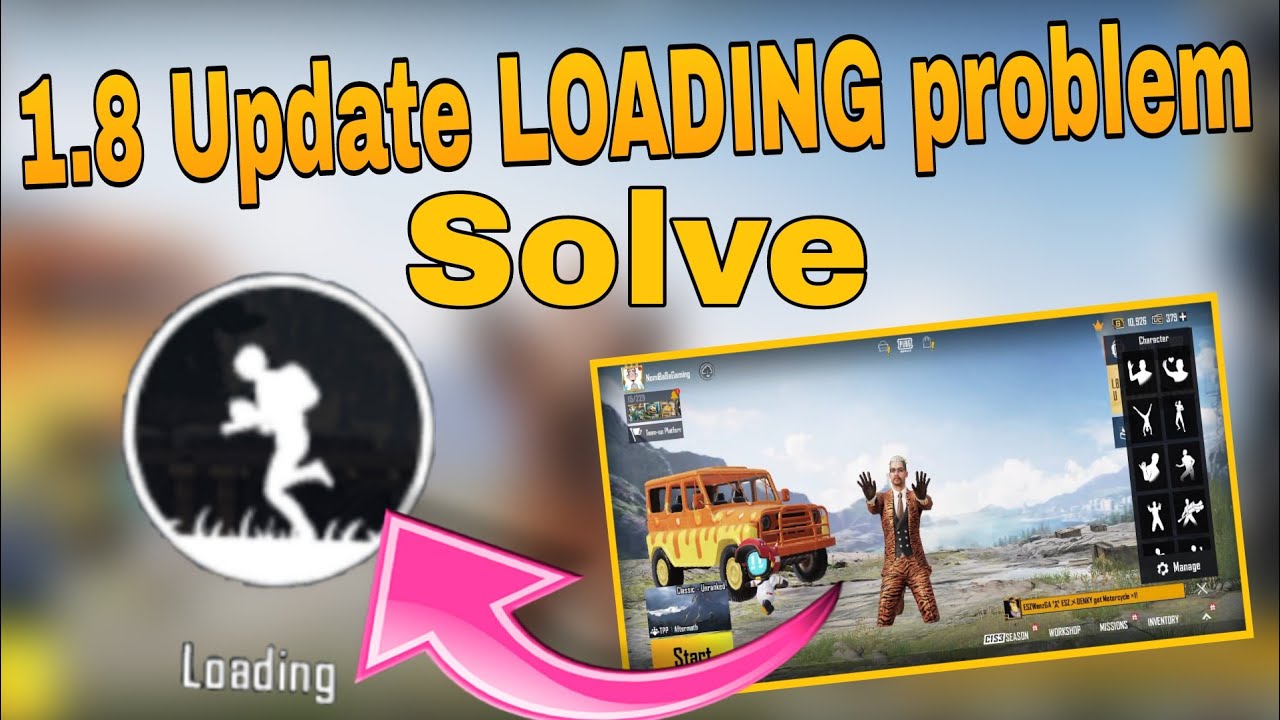 loading screen problem 1.8 update in bgmi/pubg request timed out bgmi ...
