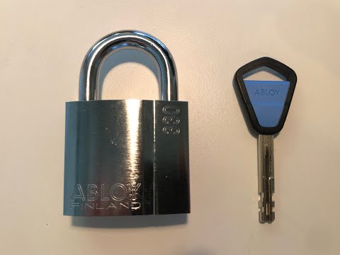 locksport: Abloy Easy PL330 picked & gutted - YouTube