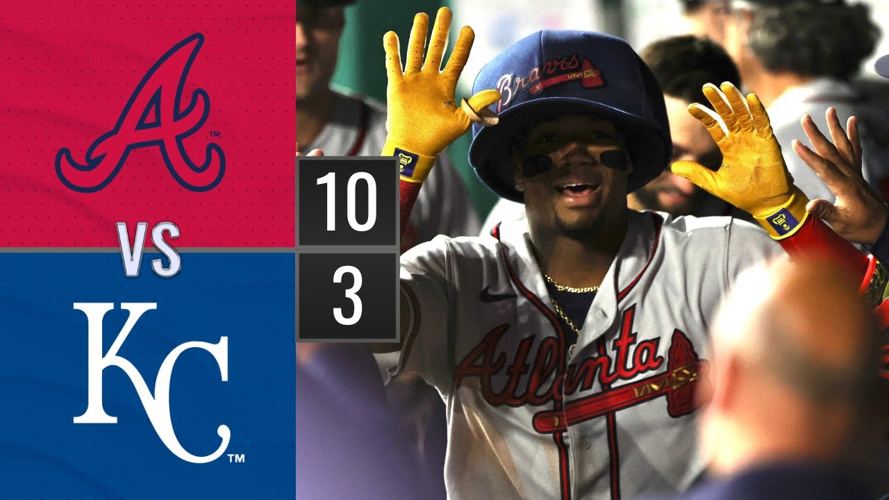 Resumen Bravos de Atlanta vs Reales de Kansas City | MLB 14-04-2023 ...