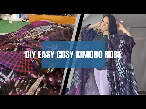 Upcycling from the Dead: Discarded fabric to Fashionable Kimono robe # ...