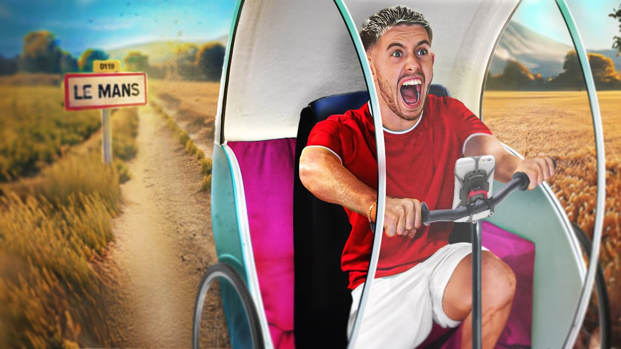 TRAVERSER la FRANCE en 48H avec des VÉHICULES INSOLITES ! (ski de route ...