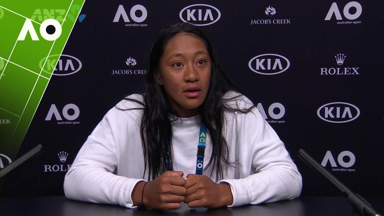 Destanee Aiava Press Conference (1R) | Australian Open 2017 - YouTube