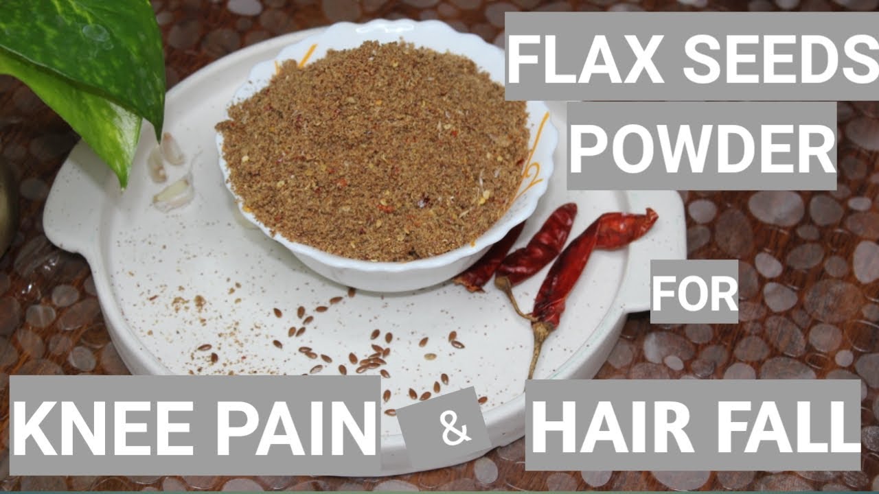 Flax Seed Powder | Avisi Ginjala Podi | Flax seed kaaram podi | Flax ...