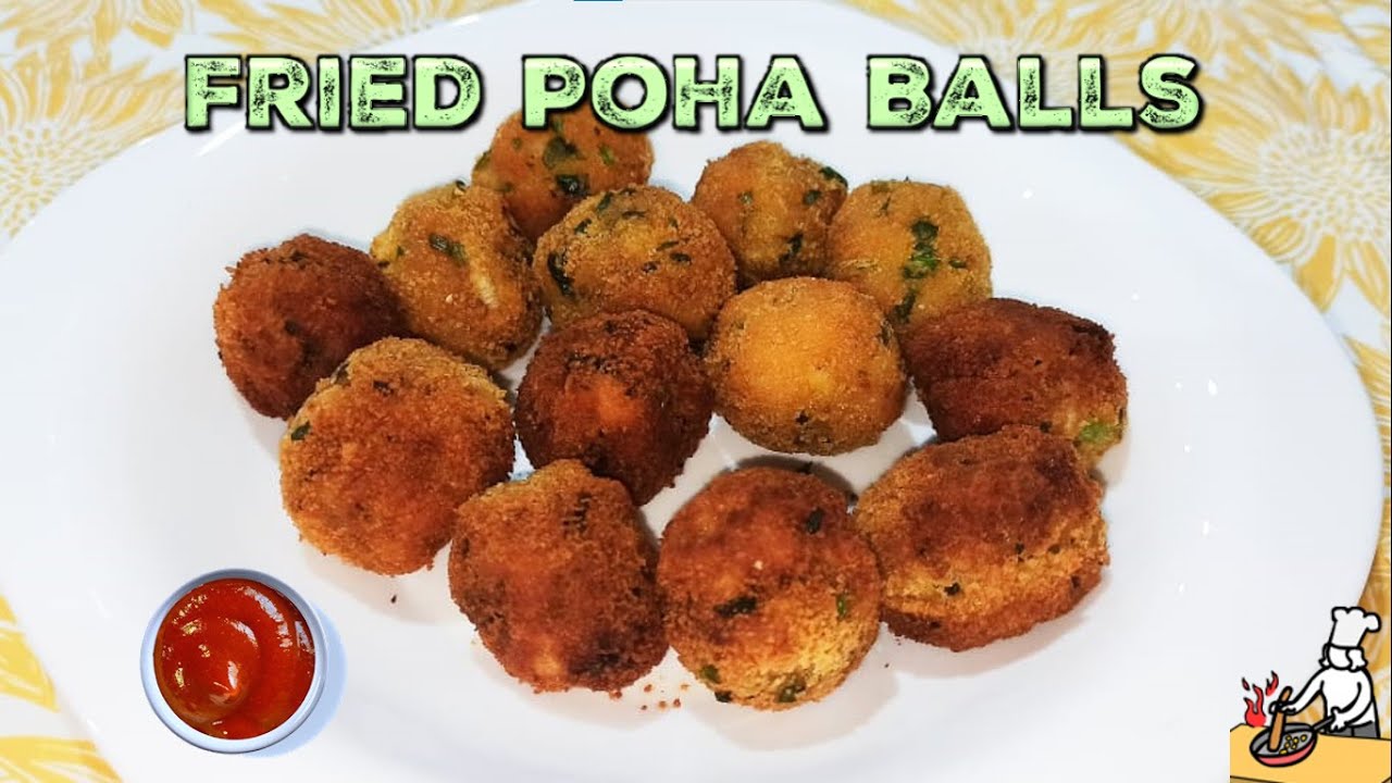 How to make Poha Balls | Rina's Bengali Kitchen - YouTube