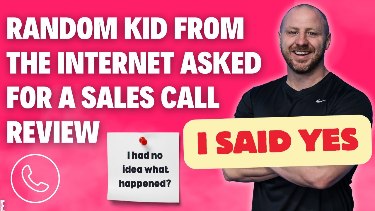 Live FItness Sales Call Recording: A random young hungry sales rep asks ...