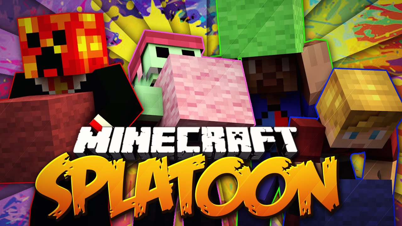 Minecraft SPLATOON! #1 w/ PrestonPlayz, Lachlan, Vikkstar & PeteZahHutt ...
