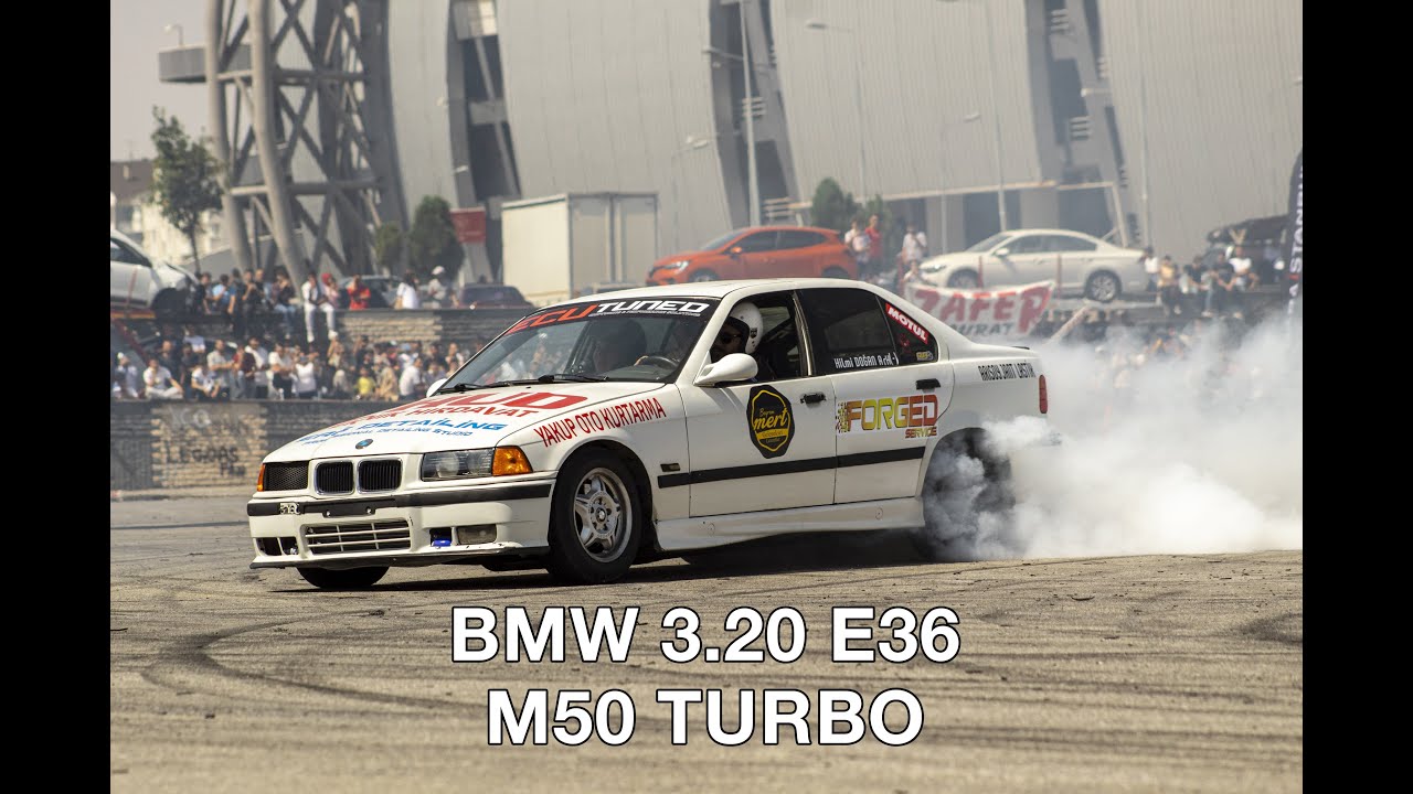 BMW 3.20 E36 M50 TURBO - YouTube