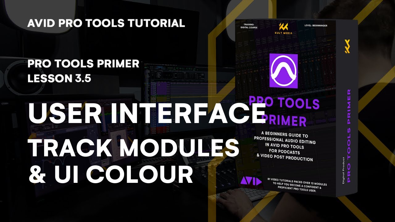 Pro Tools Primer: Lesson 3.5 - Exploring User Interface Track Modules ...