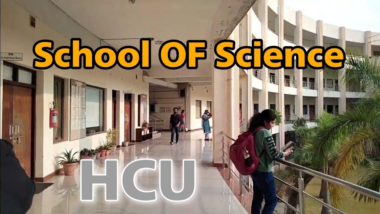 School Of Life Science University of Hyderabad - YouTube