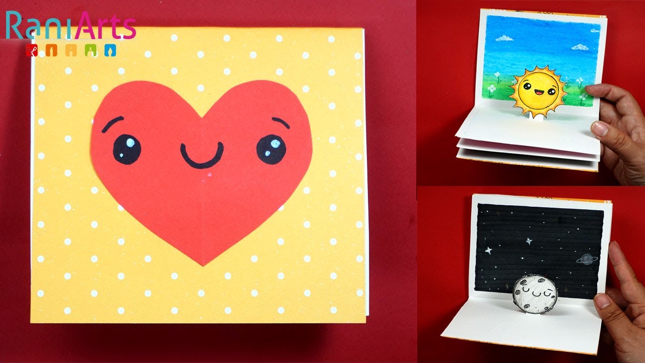 TARJETA POP-UP - PARA CUALQUIER OCASIÓN - DIY - YouTube