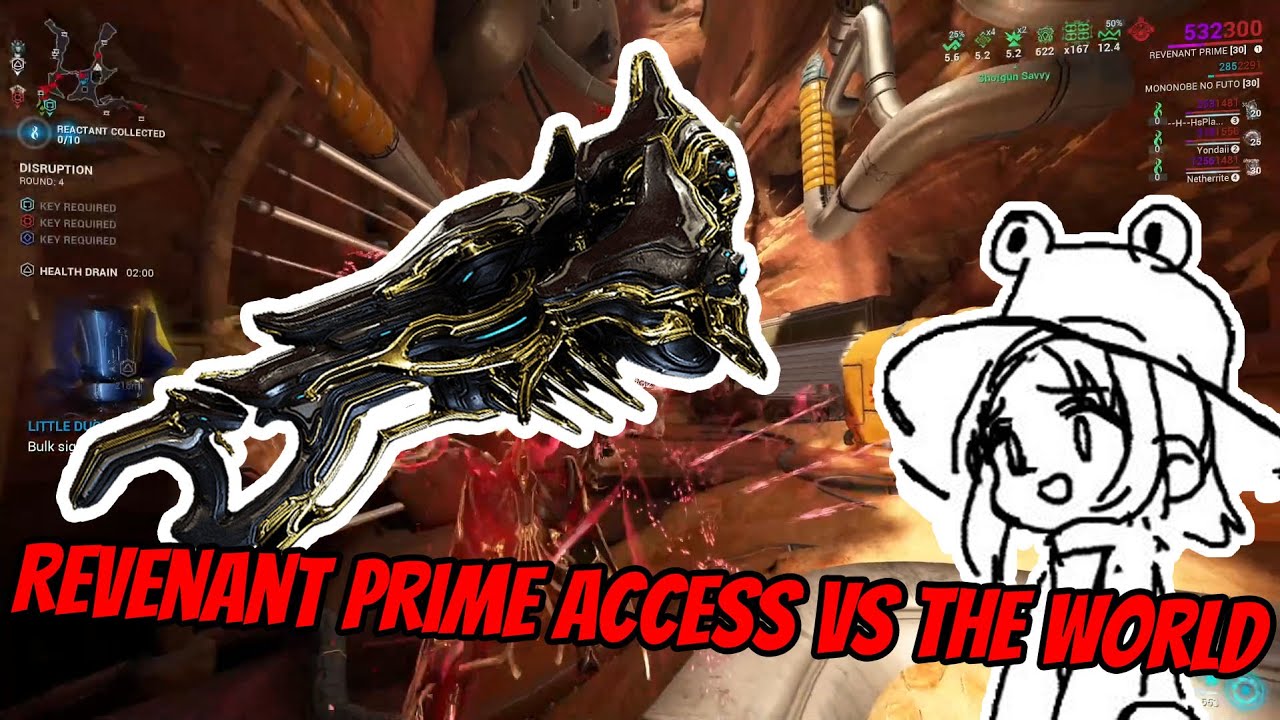 [WARFRAME] The Phantasma Prime Experience || Steel Path Disruption ...