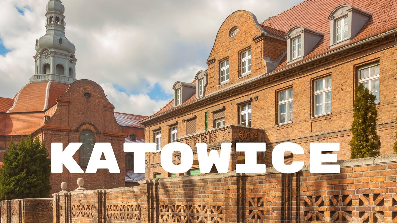Poland KATOWICE city | Katowice Poland Sunday Morning walking tour ...