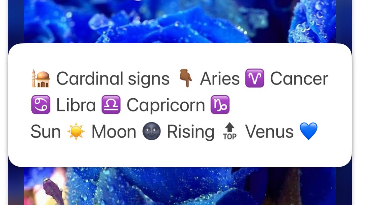 Almost personal reading for my Cardinal signs Aries ♈️ Cancer ♋️ Libra ...