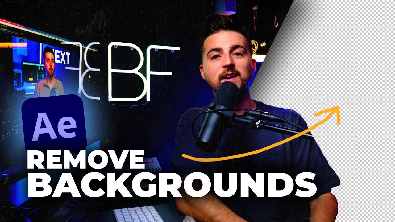 Remove the Background in Adobe After Effects 2023 - YouTube