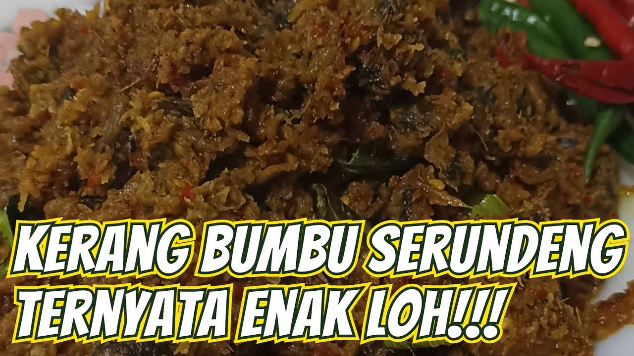 Bikin Kerang Serundeng Yang Enak Dan Simple Ala Bunda @BundaTengku ...