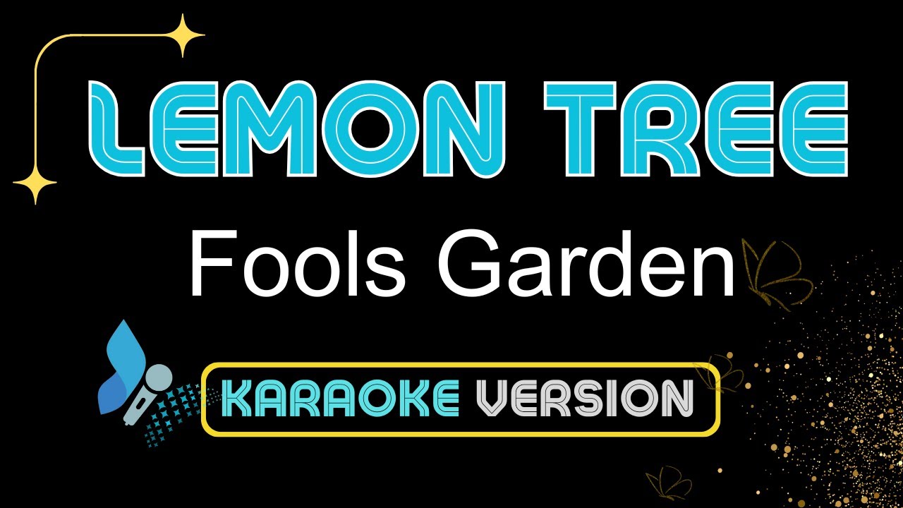 Lemon Tree-Karaoke Version- HQ Instrumental - YouTube