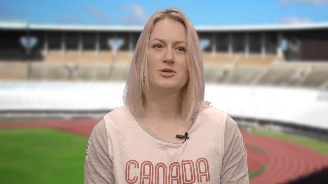 Getting to know Liz Gleadle | javelin thrower | short take - YouTube