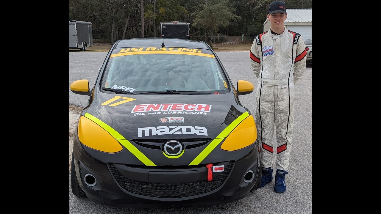 Carson Neel Driving His Mazda2 BSpec For His Second Time - YouTube