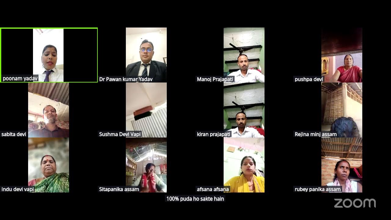 Zoom Meeting invitation - Zoom Meeting invitation - poonam yadav's Zoom ...