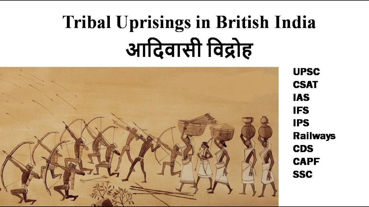 Tribal Uprisings in British India (Modern India History- Lecture 4 ...