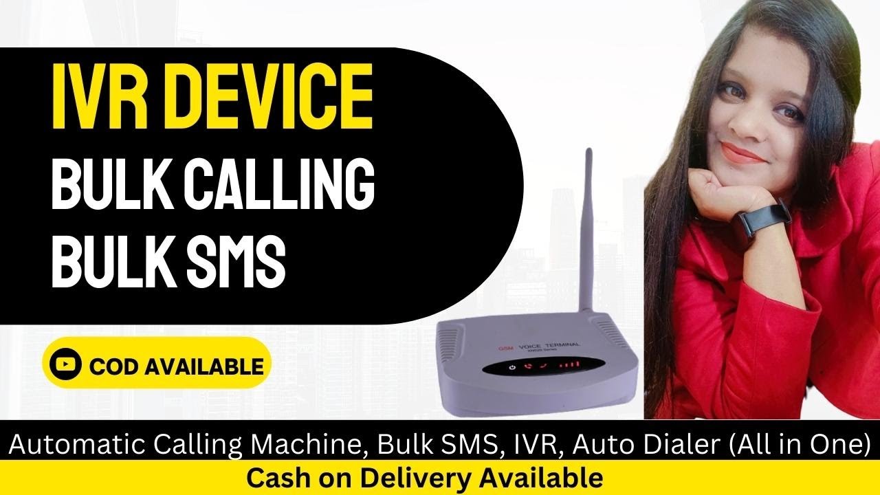 Bulk Voice Calling Machine || IVR || Auto Dailer || Bulk SMS || IVR ...
