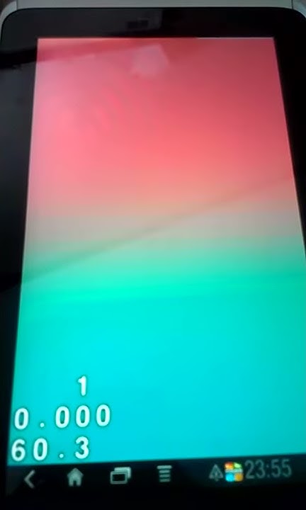 cocos2d-x 3.0alpha1 android screen flicker - YouTube