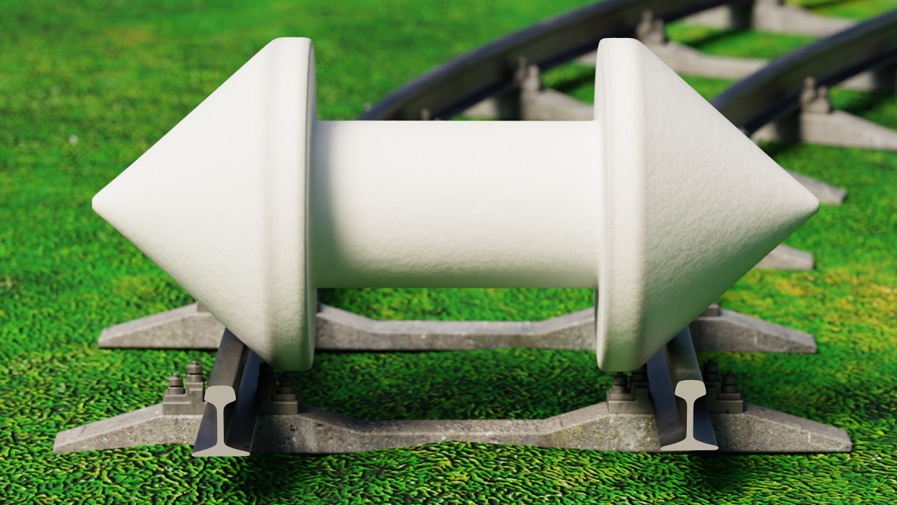 Why Train Wheels Don’t Fall Off the Tracks! Railway Physics Uncovered ...