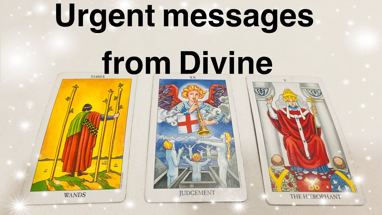 Urgent messages from Divine ️🌺 timeless - YouTube