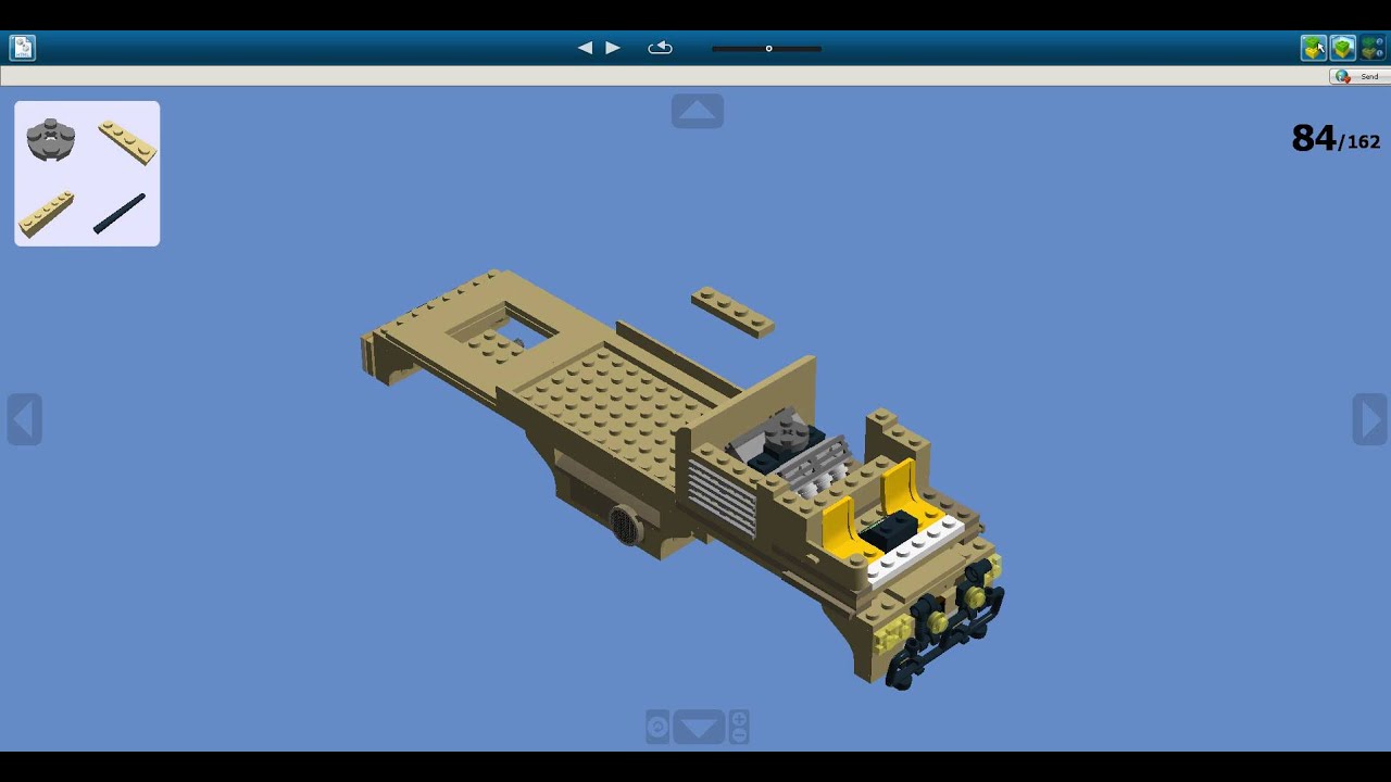 LEGO Digital Designer lego us army truck - YouTube