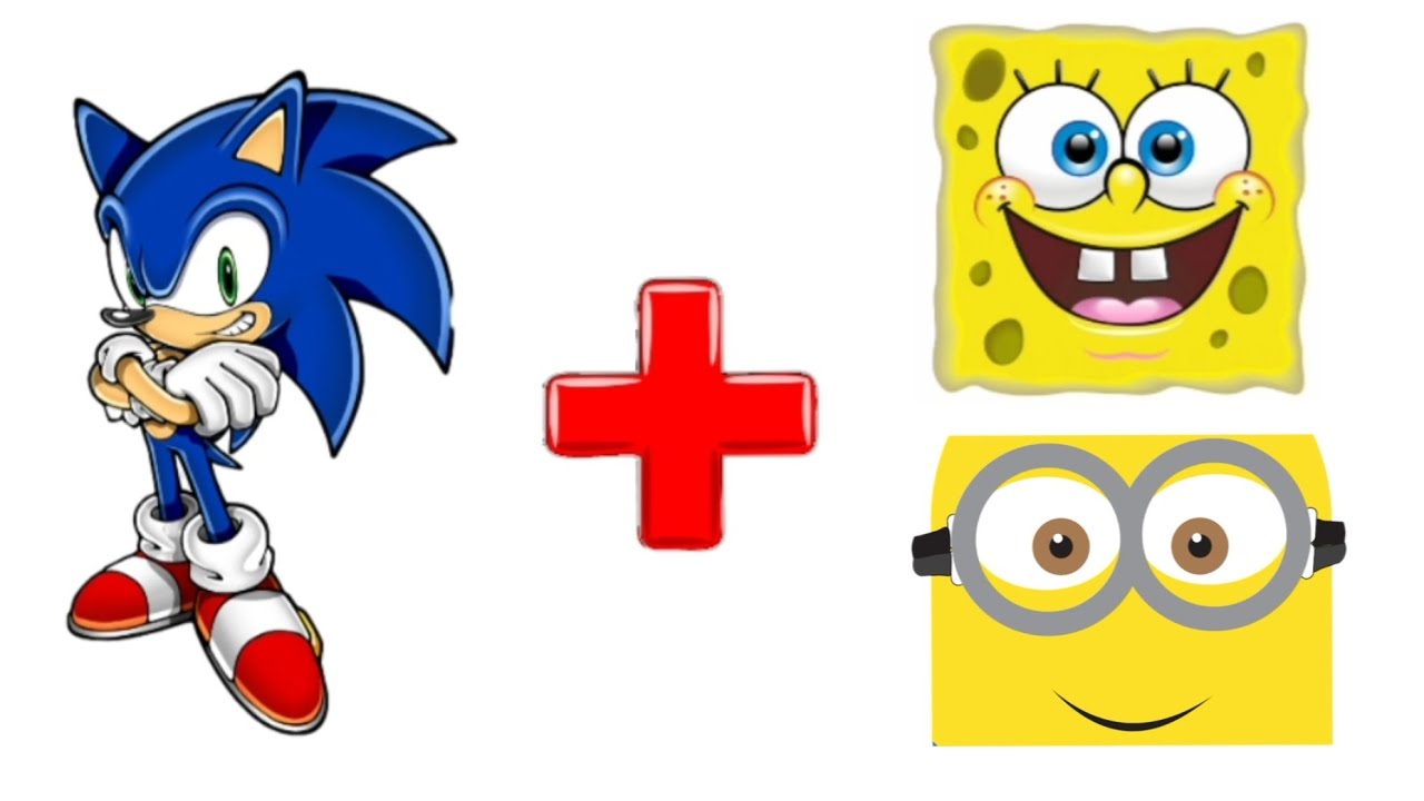Sonic + Spongebob and Minion = Sonic Animation - YouTube