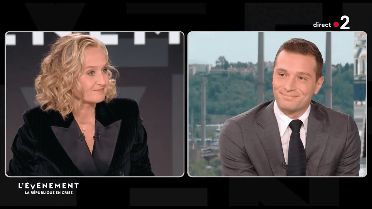 Jordan Bardella sur France 2 : « Le seul responsable de cette situation ...