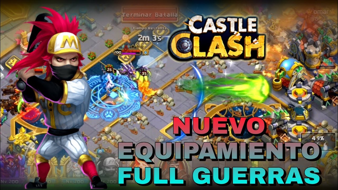 CASTLE CLASH Samurai (ORBEN DEL ORIGEN) Full Ataque 😎 - YouTube