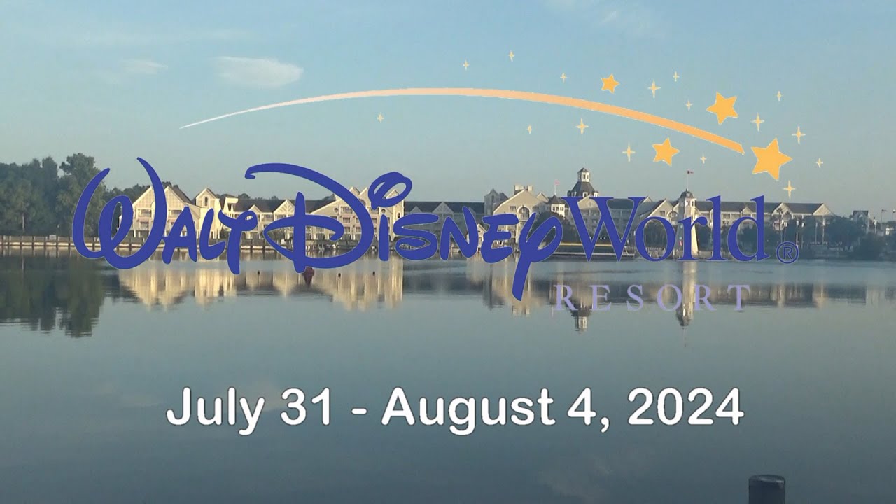 Walt Disney World - August 2024 - YouTube