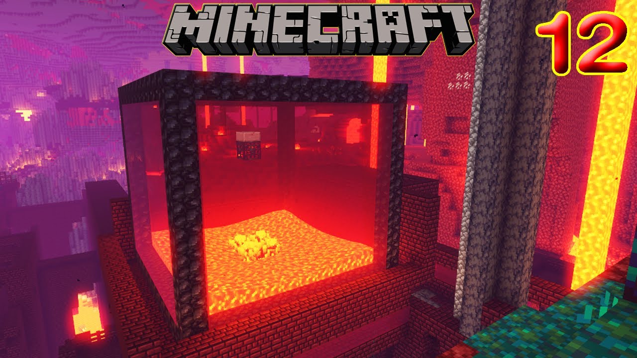 How To Build A Blaze Spawner Farm In Survival - Minecraft 1.16.5 ...