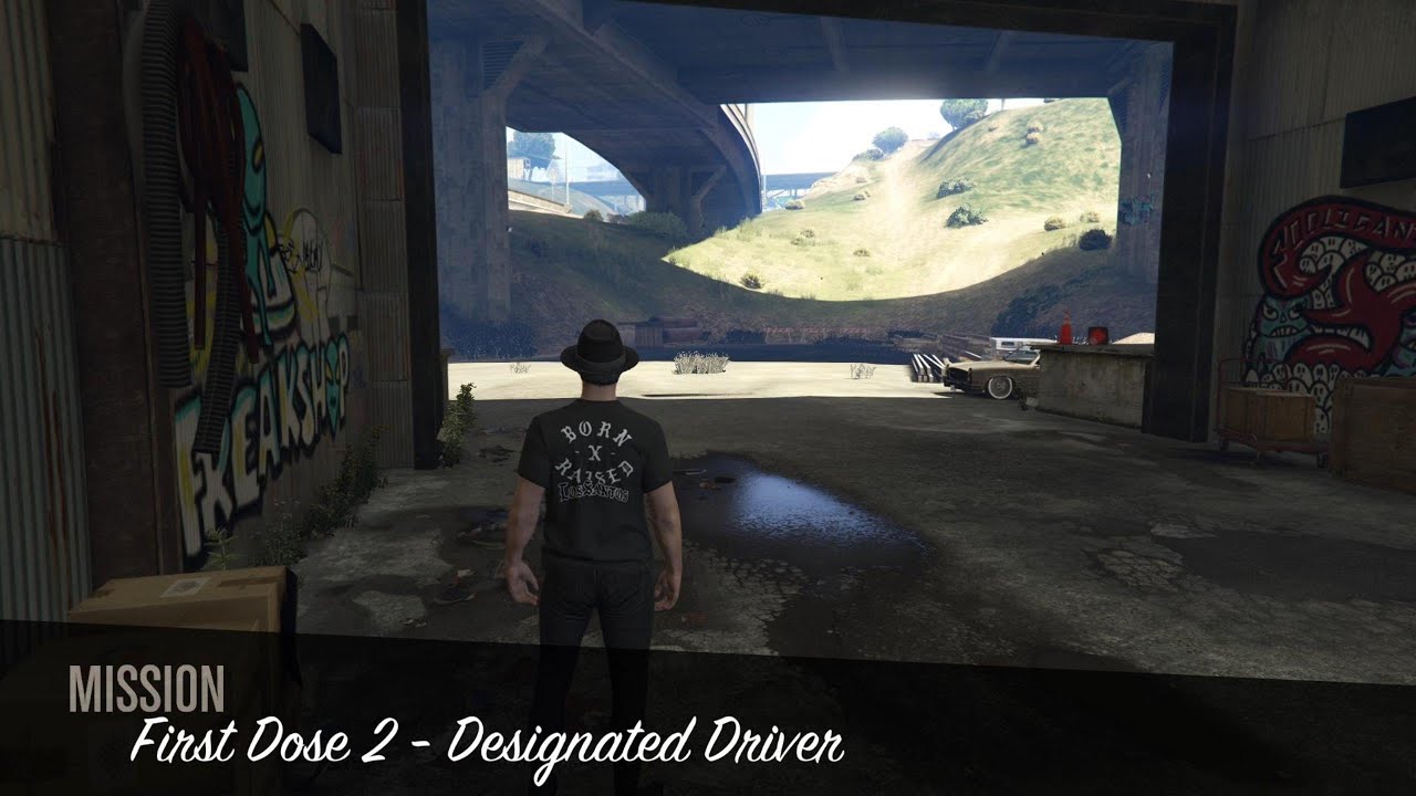 GTA V GAMEPLAY (FIRST DOSE 2 -DESIGNATED DRIVER) - YouTube