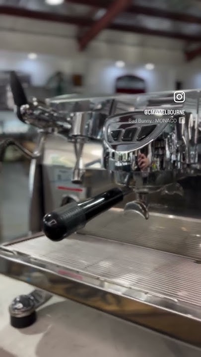 Victoria Arduino Black Eagle 2 Group Espresso Coffee Machine - YouTube