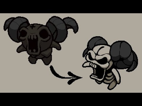 Repentance - "The Lamb" Sprite Overhaul In-Game - YouTube
