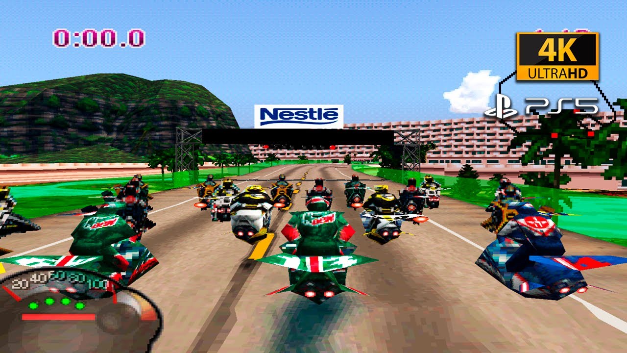 Jet Moto | PS5 Gameplay | 1440p 60 FPS | PS1 | PS5 Version - YouTube