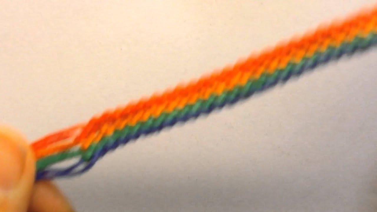 Vertical Stripe Tutorial: Challenge Bracelet 2 - YouTube